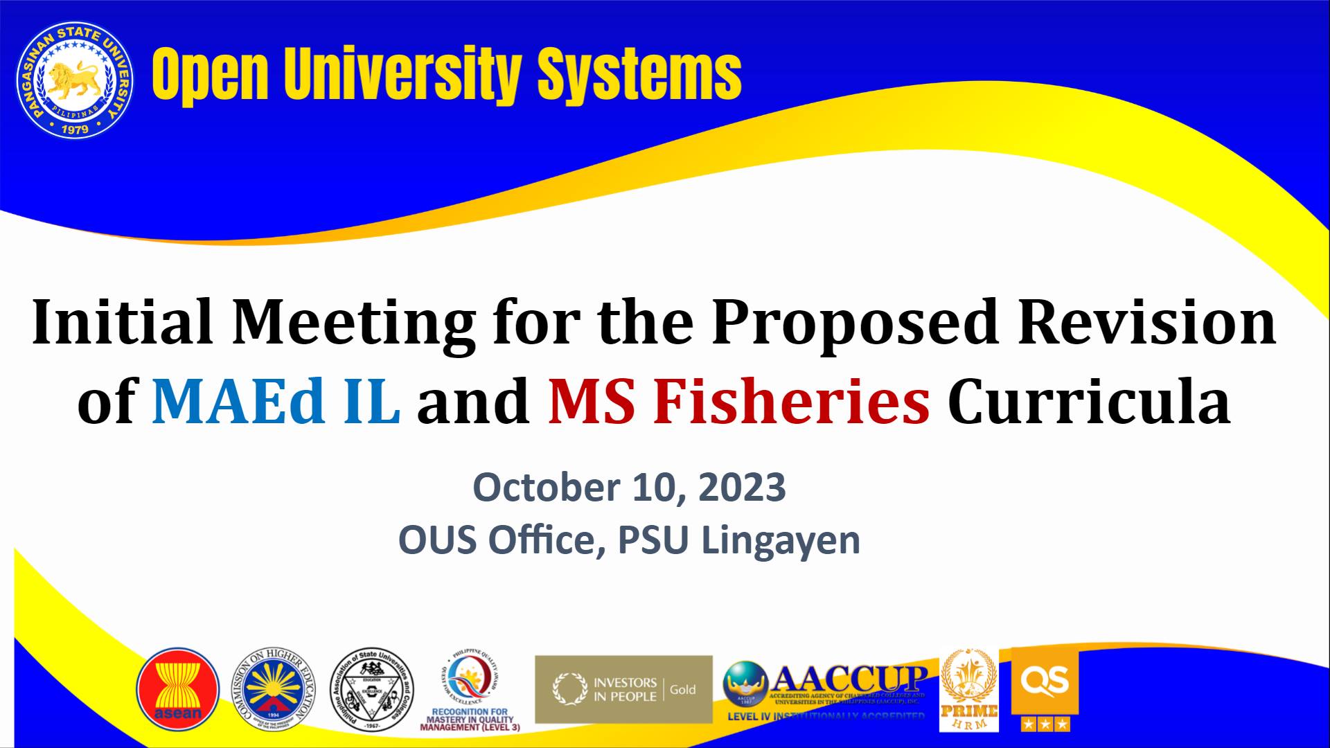 Academics | Pangasinan State University OUS Campus